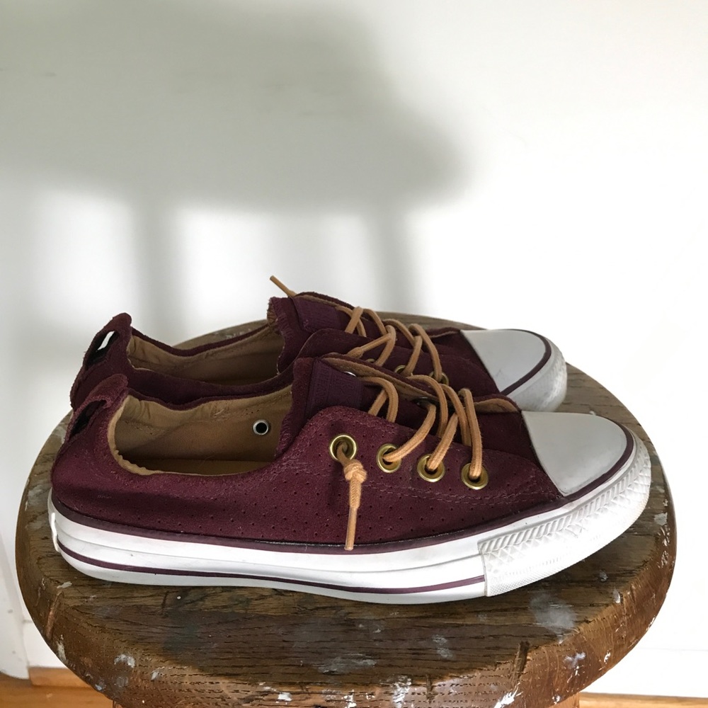 Converse Suede Leather All Star Sneakers - Gem